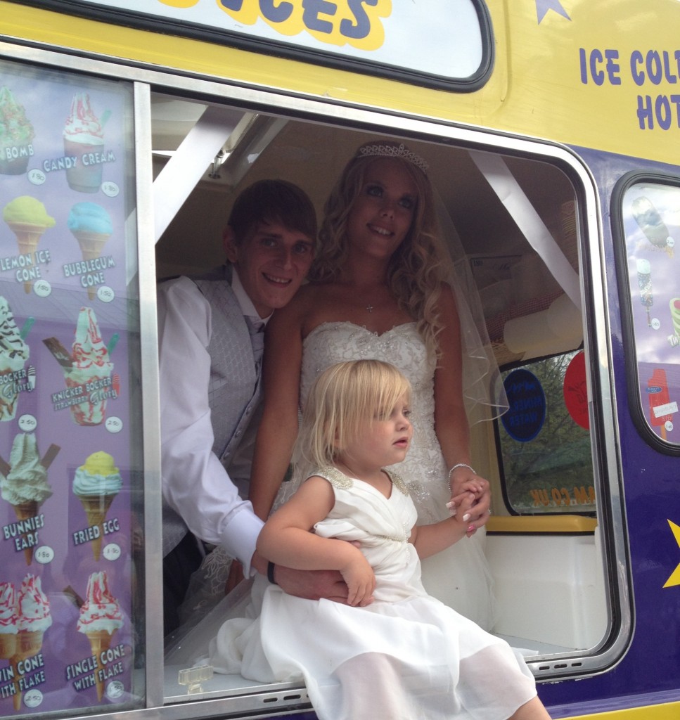 Our New VIP Wedding Ice Cream Experience. | Ice Cream Van Hire at its best